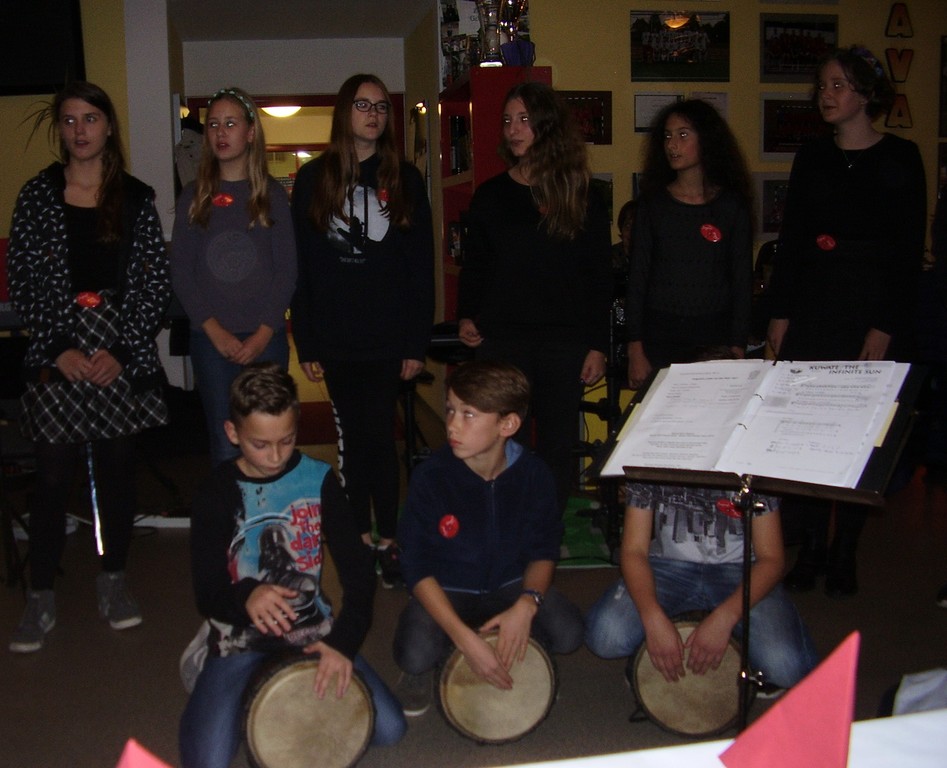 msk: Weihnachtsprojekt Schulband/Schulchor am 2.12.17, Auftritt am 9.12.17