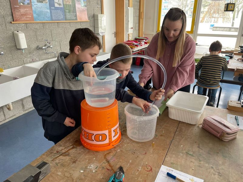 Experimente zur Luft | Grundschule am Rodelberg