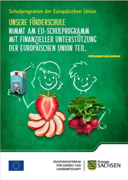 EU-Schulprogramm für Obst, Gemüse und Milch | Rosenthalschule Oschatz