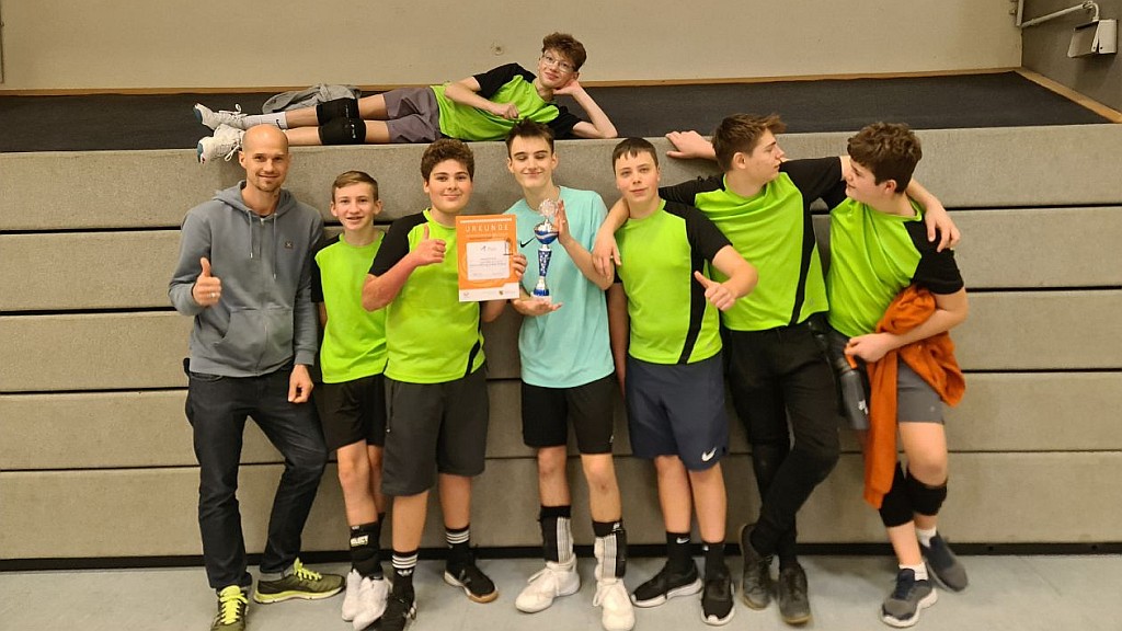 ms-oschatz: Platz 1 für unsere Volleyballer in Grimma